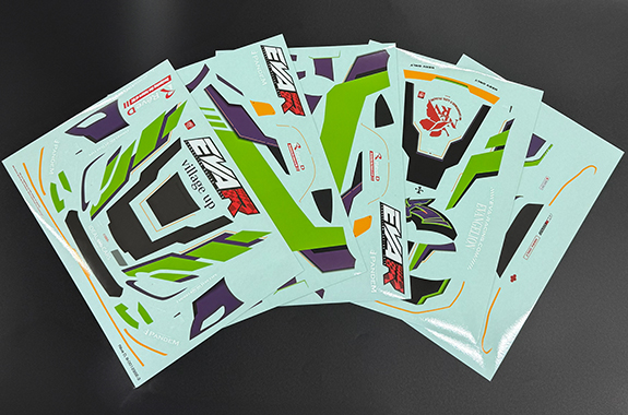 DB-EV86S【 EVANGELON RACING GR86 Sticker Set 】 - Reve D Racing Sdn. Bhd.